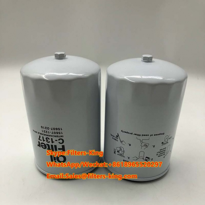 Replacement HINO Oil Filter 15607-1221,15607-2210,filter Suppliers And ...