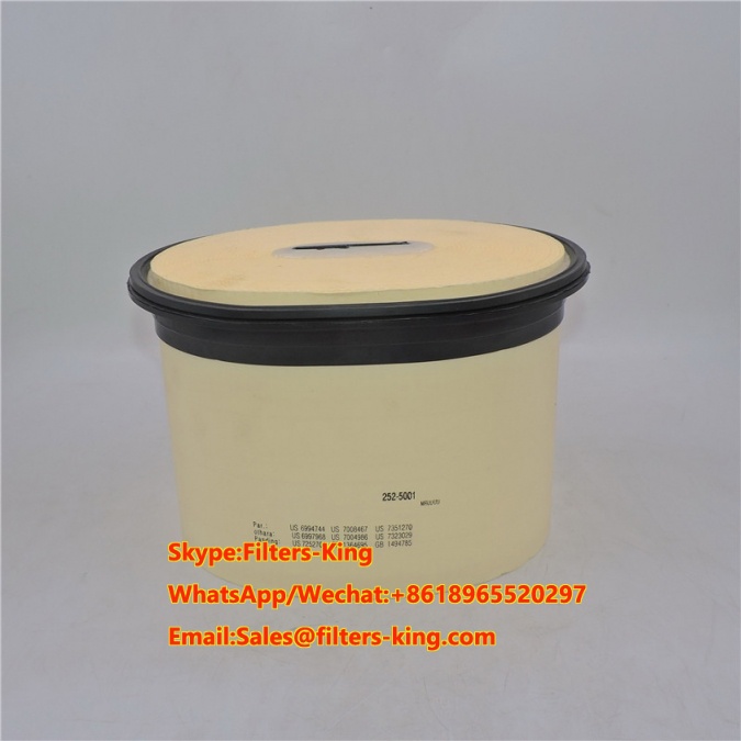 Channel Flow Primary Air Element CAT 252-5001,2525001,filter Suppliers ...