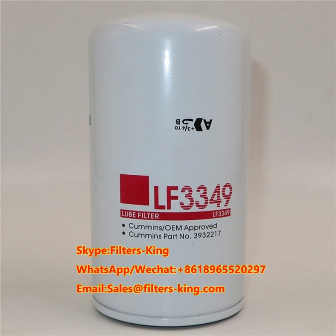 Oil Filter LF3349 Fleetguard Cross Reference BT339 P172562 2/910140 ...