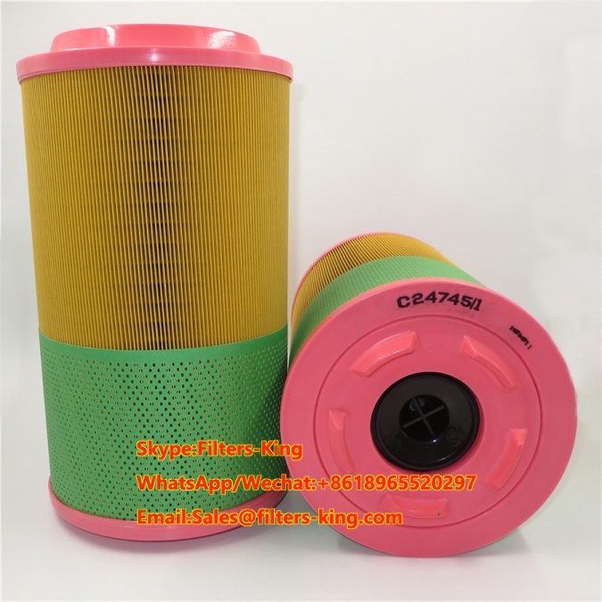 Genuine Radial Seal Air Element MANN C24745,filter Suppliers And ...