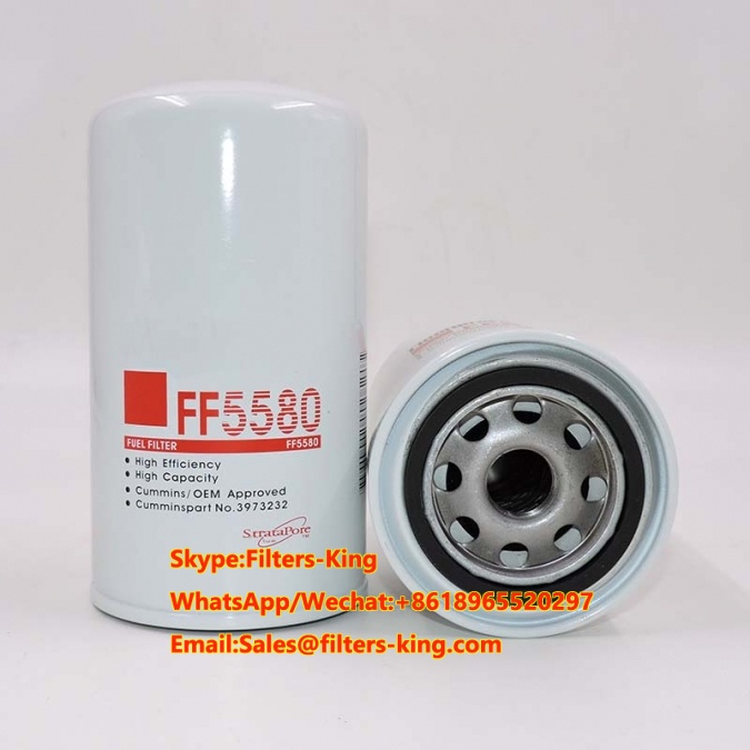 Fleetguard Fuel Filter FF5580 For Cummins Engine,filter Suppliers And ...