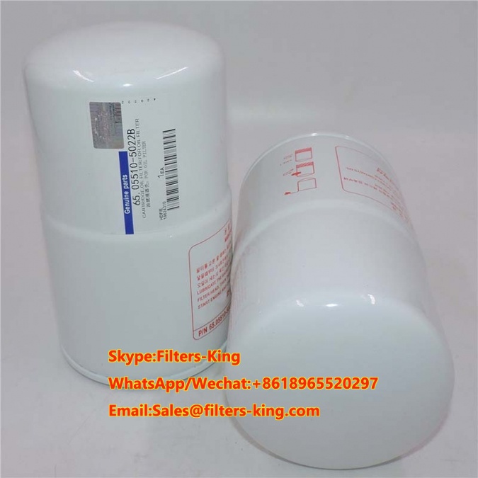 Doosan Oil Filter 65.05510-5022B 65055105022B | Engine Oil Filter ...