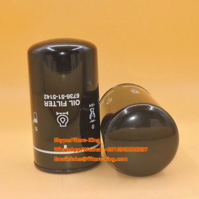 Komatsu Oil Filter 6736-51-5142 Fleetguard LF16006 Cross Reference ...