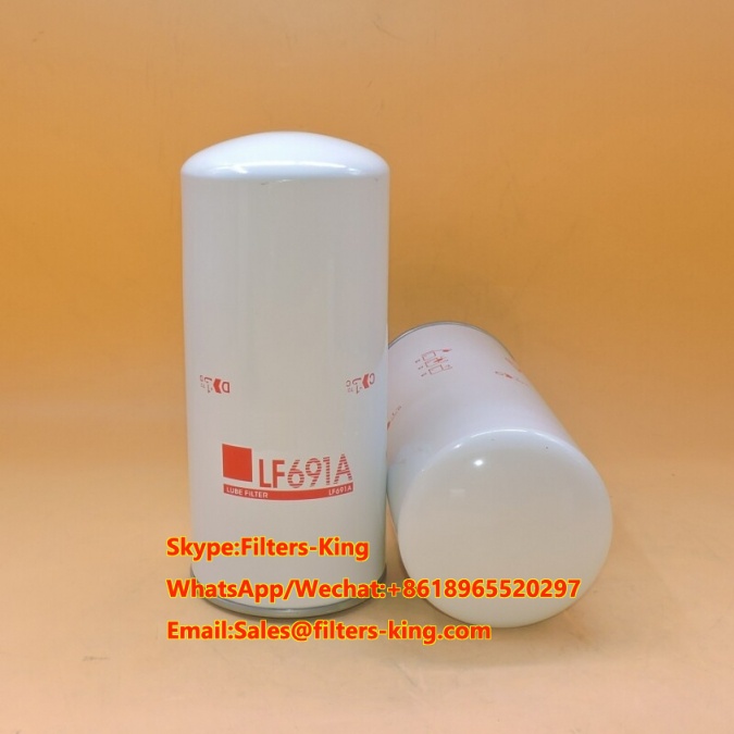 Oil Filter OEM Fleetguard LF691A Donaldson P554005 Baldwin B7299 ...