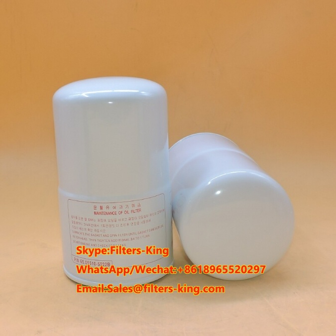 Doosan Oil Filter 65.05510-5022B 65055105022B | Engine Oil Filter ...