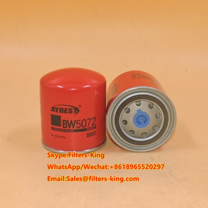 Coolant Filter BW5072 P554072 WF2072 PR3909 LFW4072,filter Suppliers ...