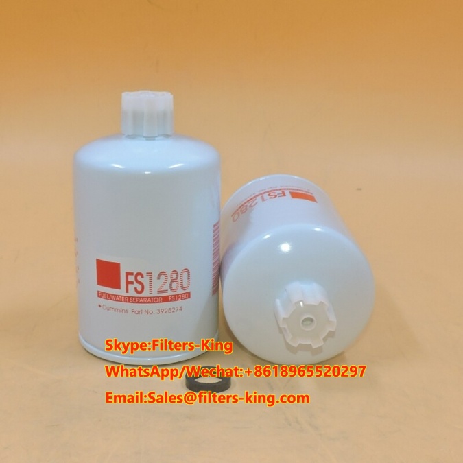 Genuine Fleetguard Fuel Water Separator FS1280 Use On Cummins Engine ...