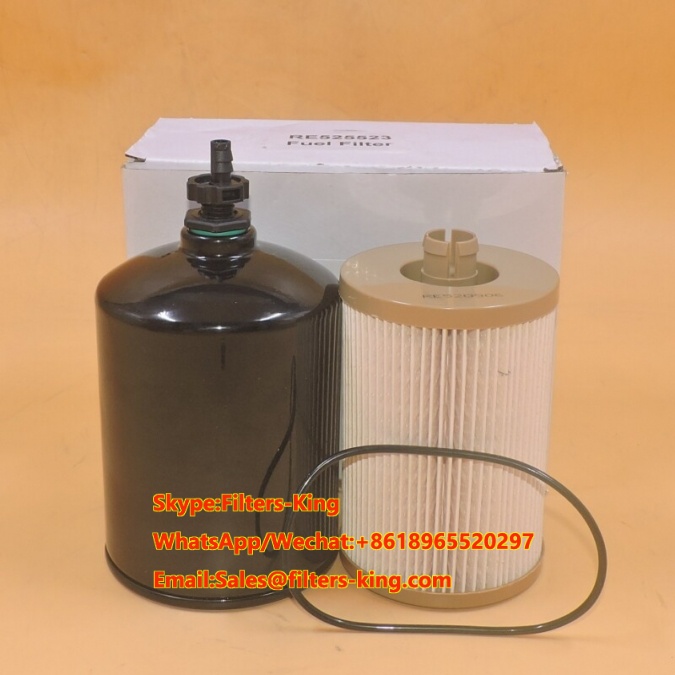 John Deere Fuel Filter Kit RE525523 RE520906 RE523236 P551124 BF7929KIT ...