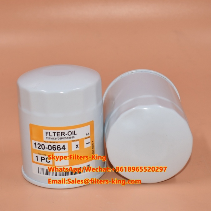 Caterpillar Oil Filter 120-0664 P502051 LF3657 B161-S 8173-23-802 ...