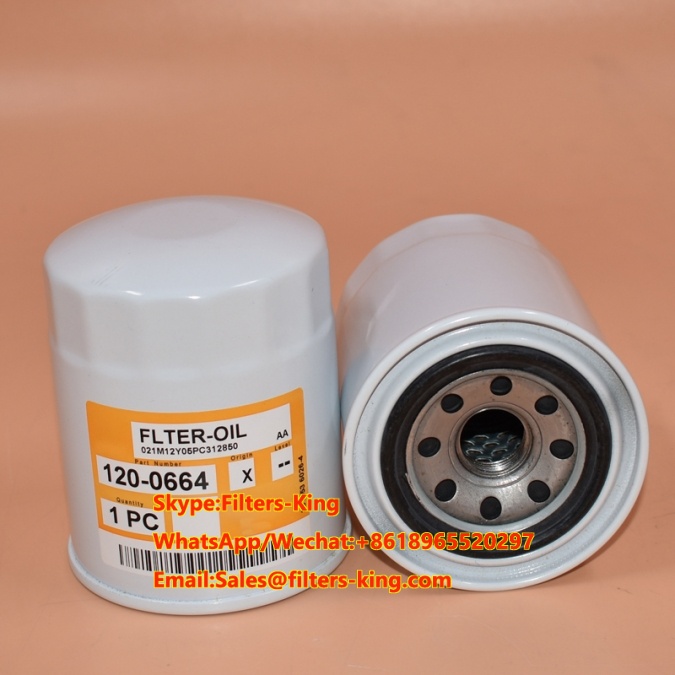 Caterpillar Oil Filter 120-0664 P502051 LF3657 B161-S 8173-23-802 ...